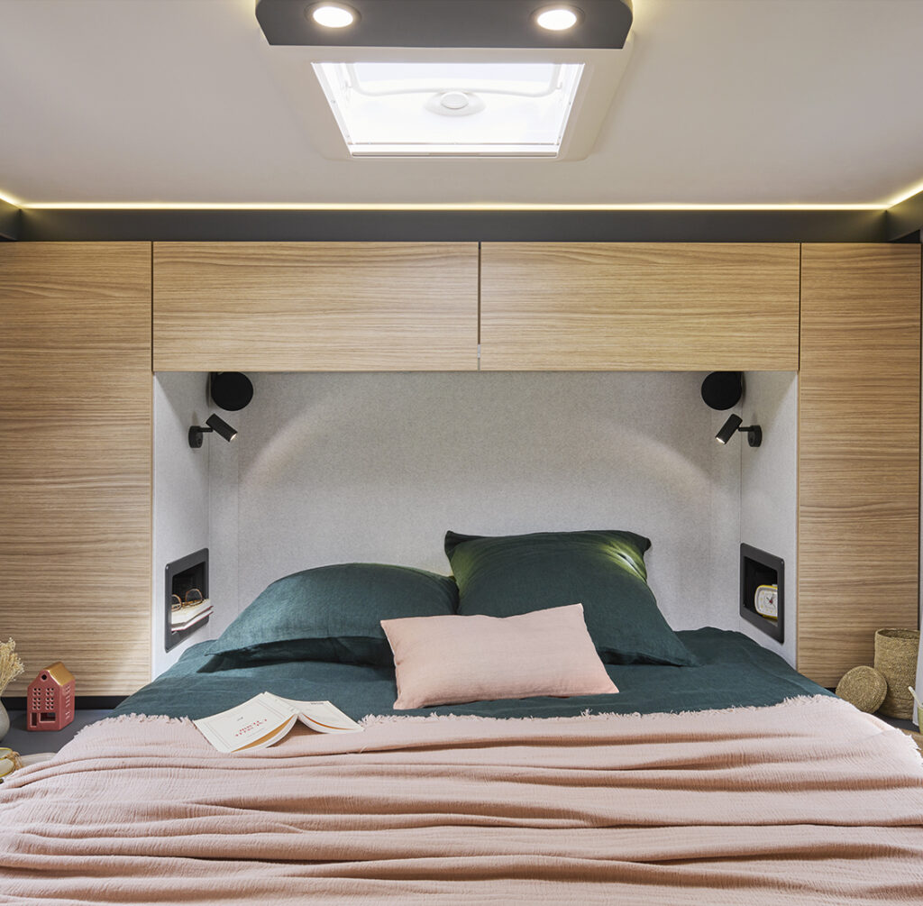 Camping car profilé ou intégral lit central Bavaria